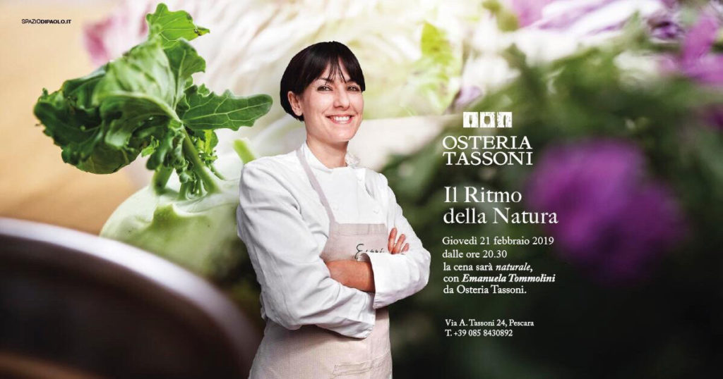 Il ritmo della natura - Febbraio 2019 • Emanuela Tommolini - chef